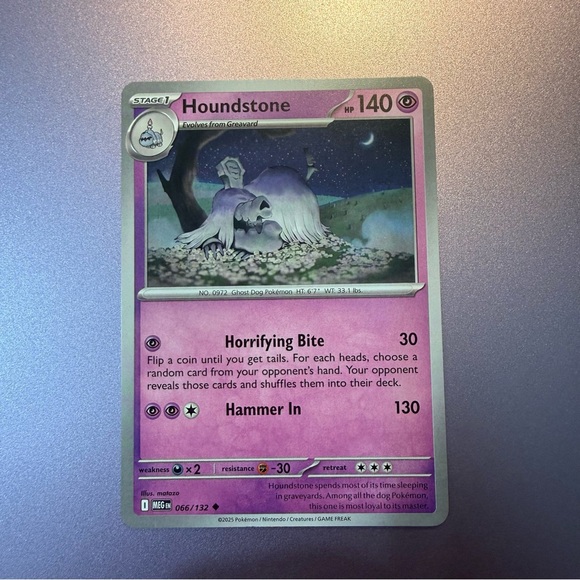 Pokemon | Toys | Pokemon Tcg Houndstone 6632 | Poshmark